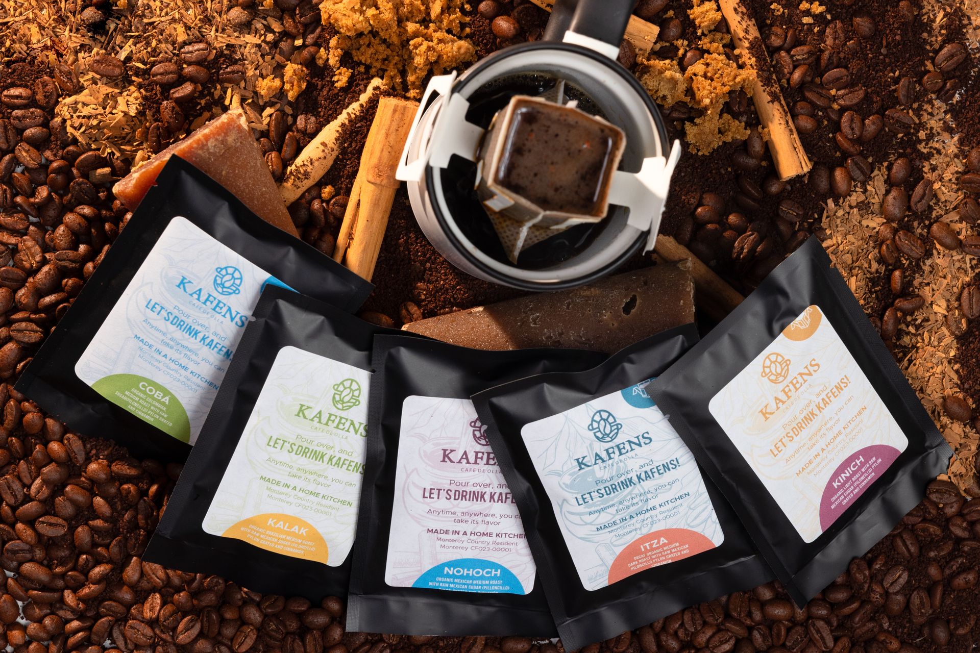 Kafens Cafe De Olla with Ceylon Cinnamon & Piloncillo, not brown sugar